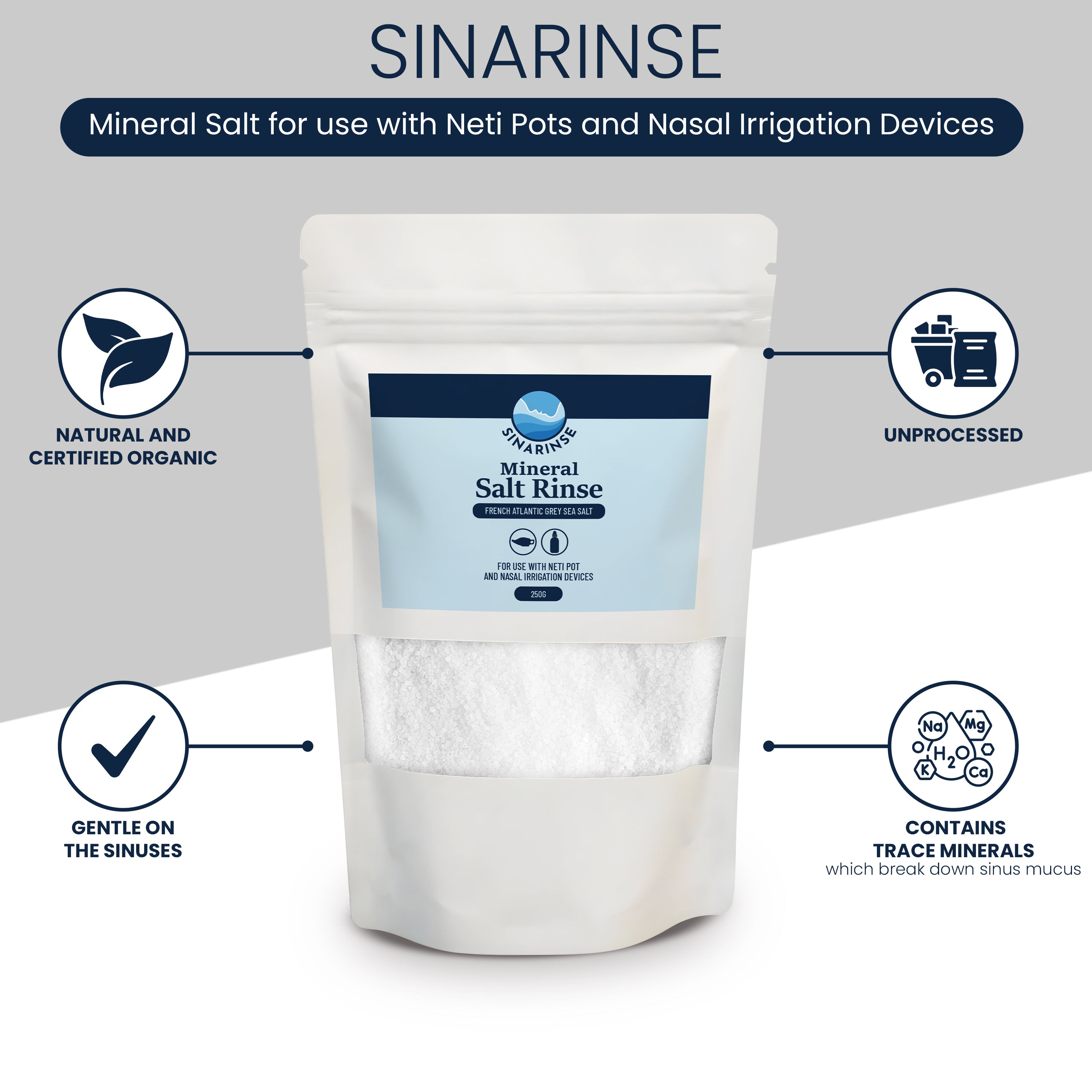 Sinus Health – Nasal Salt Rinse & Lactobacillus Sakei UK